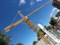 China 12 Ton QTZ7032 Top Slewing Tower Crane with VFD Control 70m Radius for sale