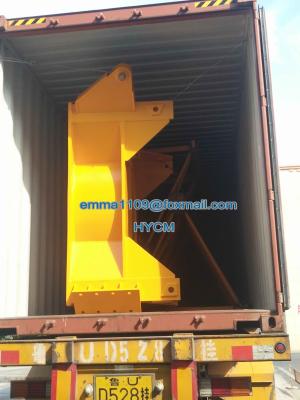 Cina Capacità 12 t Topkit torre gru 70mts sollevamento Jib TC7032 con 7,5m base mastro in vendita