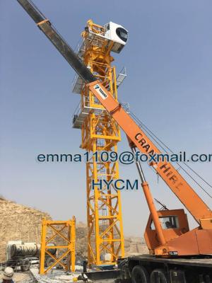 Cina Fabbricazione QTZ7032 Topkit Torre gru di sollevamento Boom 70mts carico di punta 3,2 tonnellate in vendita