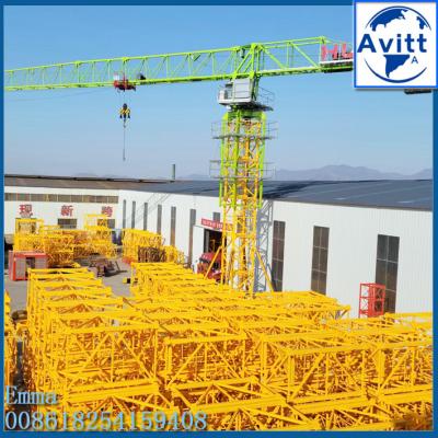 China Russia QTZ100 Tower Crane City Building Constructon PT6013 Crane Tower L46 Mast for sale