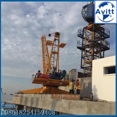 Cina Luffing 6 t Capacità di carico Derrick gru 24m Boom lunghezza per 150m altezza in vendita