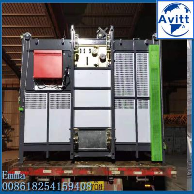 China SC200 Building Hoist for 2 Ton In Single Cabin for 60 meters with inverter for sale