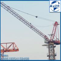 China Mini Luffing Crane D2520 6T Load Capacity 25m Jib Remote Control for sale