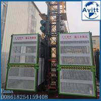 China SC200 2000kg Construction Hoist Single Cage Without Cab 33m/min 150m Lifting Height for sale