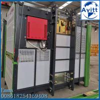 China 1-4 Ton Rack Pinion Construction Hoist Elevator Mast Section with 2000kg Capacity and 33-60 m/min Speed for sale