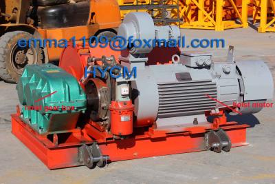 Cina Motore della marca Jiangte YZRDWFC250M1-4/8-30/30KW per il meccanismo di sollevamento della gru torre in vendita