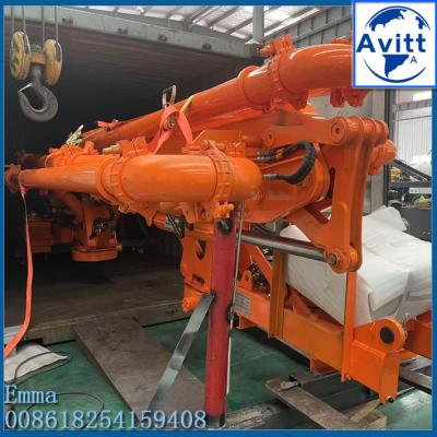 China 4kw motorvermogen Hydraulisch wassysteem Staal Betontoren Boom Met Pijpleiding Te koop