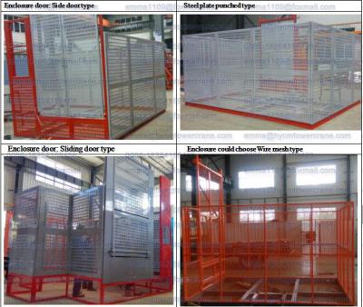 China SC200 Bouwlift 2 ton 60m Bouwplaats Lift met afbeeldingen en catalogus Te koop