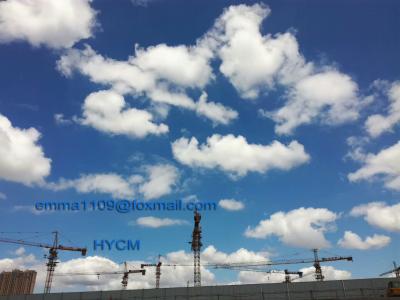 중국 5610 탑키트 타워 크레인 높이 최대 45m 톤 최대 6t 용량 판매용