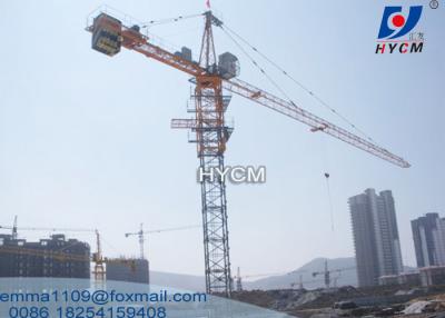 Cina TC6020 Topkit Tipo 10 tonnellate Dubai Tower Crane 2,0 tonnellate End Load a 60mts Boom in vendita