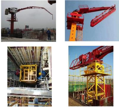 중국 QTZ6520 크레인 타워 상단 스윙 65m 작업 부름 판매용