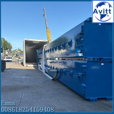 China HGY24-4 Floor Concrete Placer Boom 20m Height Mast Section Body Hydralic Climbing for sale