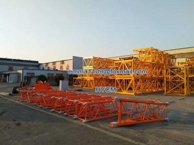 China D3015 Derrick Tower Crane 30mts Luffing Jib 1.5tons Tip Load FOB Price for sale