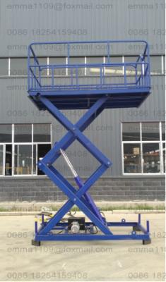 China SJG1-2 1000 kg stationêr schaarophefplatform voor het opheffen van materialen Te koop