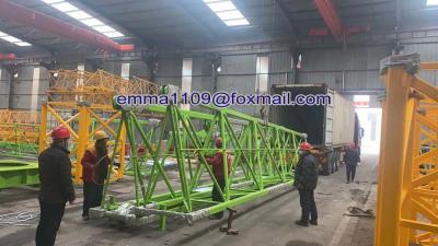 중국 6t 부하 용량 최고 평면 타워 크레인 PT6013형 EXW FOB CIF 가격 판매용