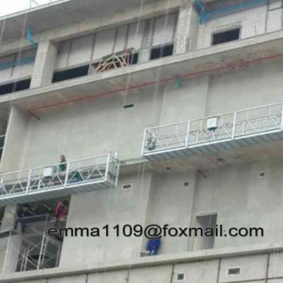 China Volledige set ZLP800 Hangend aangedreven platform hefmotor en veiligheidslot Te koop
