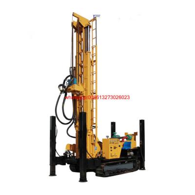 China RCF400C hydraulic crawler mounted bore well drilling machine for 400m deep well drilling for sale