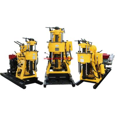 China RCJ200W hydraulic water well drilling machine for 200m deep well drilling，bore hole drilling ,core drilling for sale