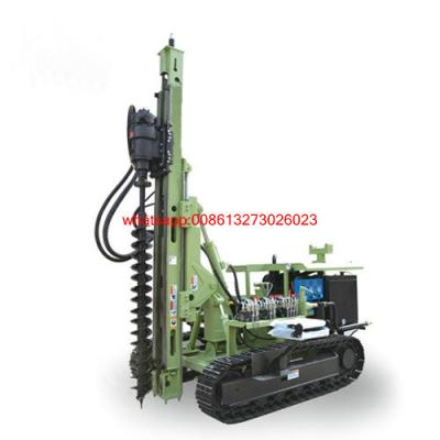 China RC130Y hydraulic crawler mounted  DTH drilling rig for 100m DTH blasthole drilling & mini pile ,solar pile driver for sale