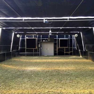 China Light Deprivation Greenhouse Stable Structure for Commercial Farming for sale