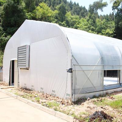 China Light Deprivation Greenhouse Stable Structure for Commercial Farming for sale