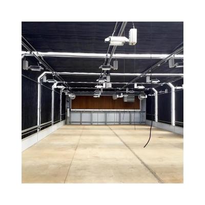 China Glass Covered Customizable Light Dep Greenhouse with Retractable Shading System and Customization Option for sale