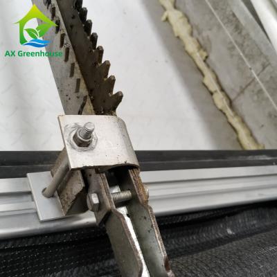 Cina accessori d'acciaio della serra dello scaffale della trasmissione galvanizzati larghezza di 95mm in vendita