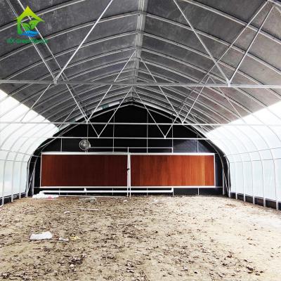 Cina Le cannabis su misura accendono la serra di blackout di Dep Solutions Electric Film Roller in vendita