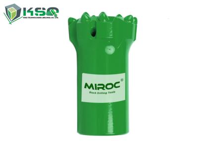 Cina Strumenti di perforazione di estrazione mineraria della roccia dell'inserzione del carburo R32 64mm per la perforatrice idraulica in vendita