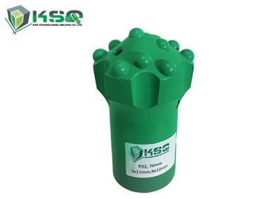 China R32 76mm Rock Drill Bits Spherical Button Drill Bit High Grade Material for sale