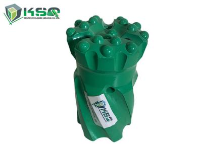 China Bench Drilling Top Hammer Drill Bits Retrac Button Bit T38 76mm High Footage Speed for sale