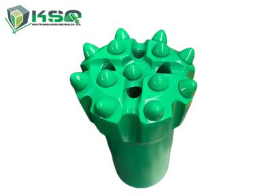 China 76mm T38 Hard Rock Drill Bits Ballistic Button Drill Bit Set For Mining Tunneling for sale