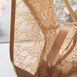 Wholesale Women&prime;s Transparent Lace Hollow out Lingerie Lady Womens Underwear Lace Panties Underwear Womens Panties