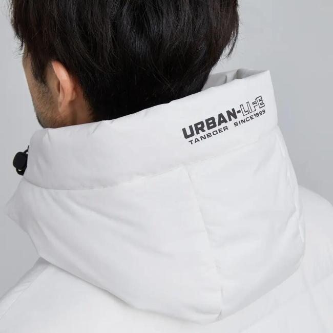 Custom Print Men&prime;s Down Jacket Goose for Mens 2023 Winter Puffer Jacket Long Down Coats Hooded Clothes