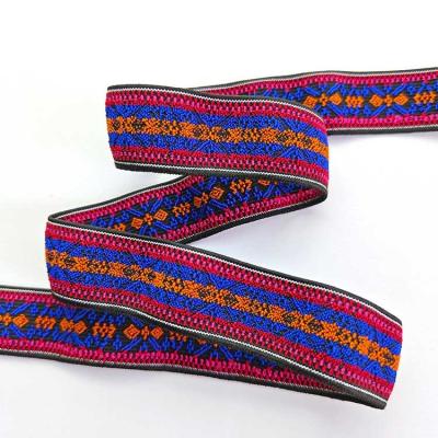 China Soft Durable Customized Pattern Color Underwear Waistband Jacquard Elastic Band for sale