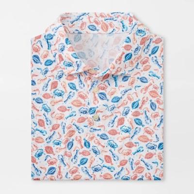 China OEM Design Custom 88% Polyester 12% Spandex New Design Sublimation Patterns 10% Discount Men Quick Dry Golf Polo Shirt for sale