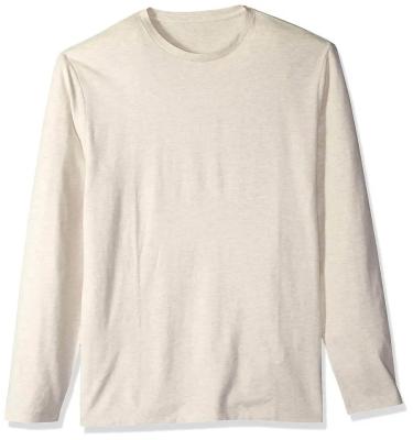 China                  Men′s Regular-Fit Long-Sleeve T-Shirt with Pocket              for sale