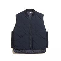 China Winter Solid Men&prime; S Diamond Quilted Zipper Sleeveless Jacket Vest for sale