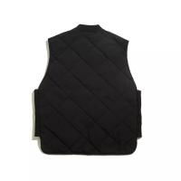 China Winter Solid Men&prime; S Diamond Quilted Zipper Sleeveless Jacket Vest for sale