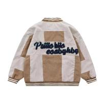 China Patchwork Varsity Corduroy Letterman Jacket S Vintage Casual Baseball Jacket for sale
