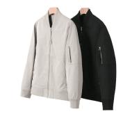 China Solid Color Heavy Winter Jacket Anti UV Smart Casual Flight Coat for sale