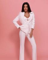 China White Elegant Office Wear Suit for sale