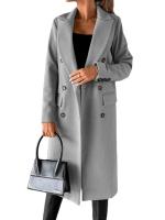 China Customized Puffer Down Coat Polyester Female Plus Size Trench Coat for sale