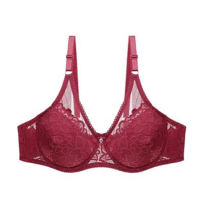 Plus Size Cotton Women Underwear Spring Summer Lace Sexy Bra