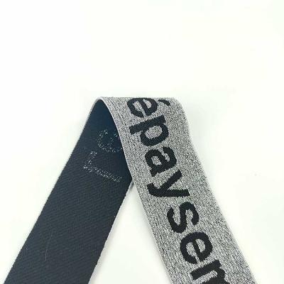 China Keep Fit Jacquard Pattern Elastic Waistband Webbing Strap Elastic Bands For Men for sale