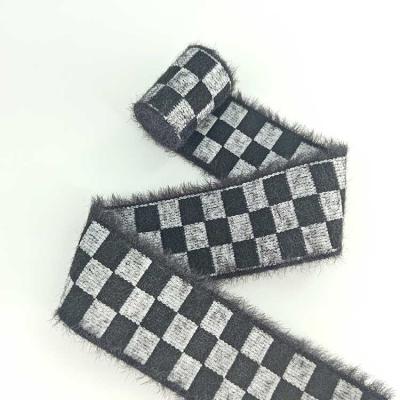 China Width Customized Elastic Waistband Stretchy Band Jacquard Sewing Fluff Elastic Band for sale