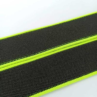 China 2CM custom color Jacquard knitted elastic band for watch strap for sale
