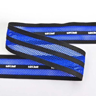 China Custom elastic yoga band fancy elastic wig melt band own design elastic band for hat for sale