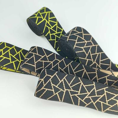 China 4 Day Custom Sample Delivery Elastic Men's Fancy Design Jacquard Sewing band for Clothing for sale