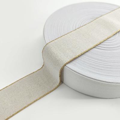 China Nice Quality Customized Good Elasticity Jacquard Webbing Bands for Sale for sale